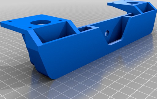 MFD Crossbow Mini - LZR/Dock King Antenna Holder 3d model