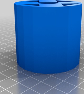 Dremel DigiLab 3D Printer spool adapter model