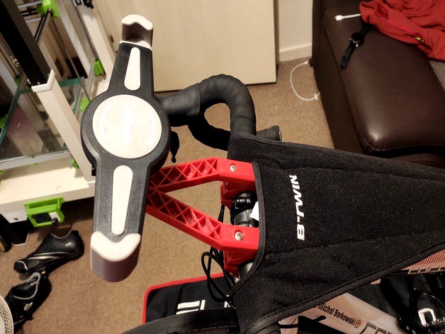 Zwift Tablet holder for sport bike 3d model