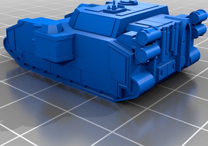 Epic scale Baneblade (Stormsword) 3d model