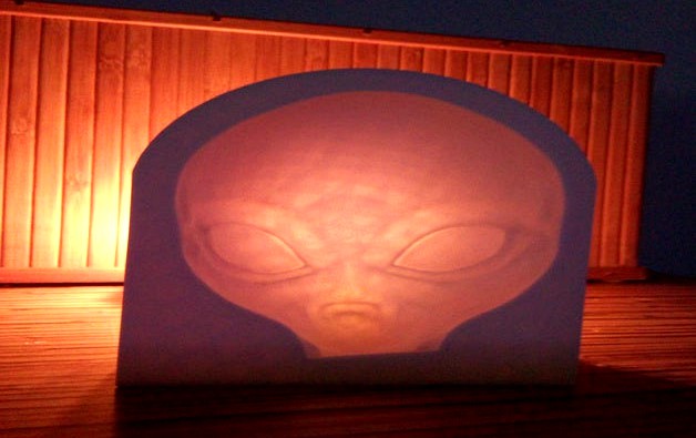 3D Alien Illusion model