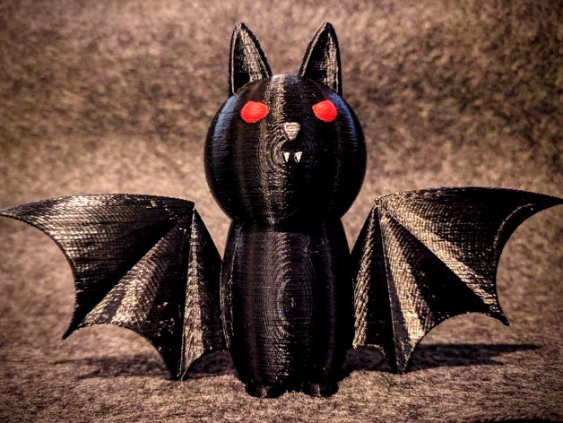 Bat figure 3d model