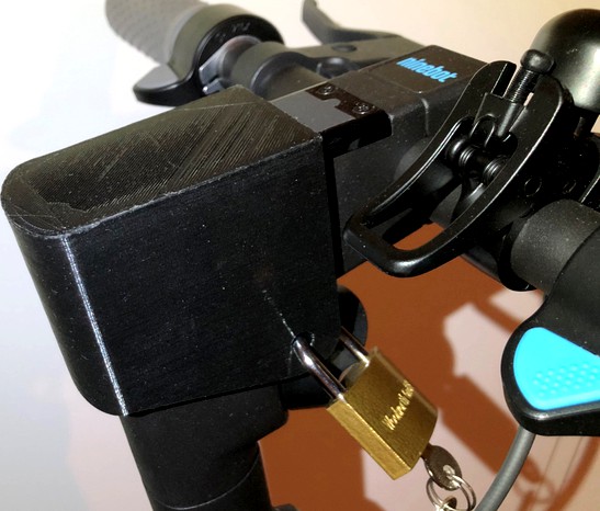 Segway Ninebot Max G30 Dashboard Lock 3d model