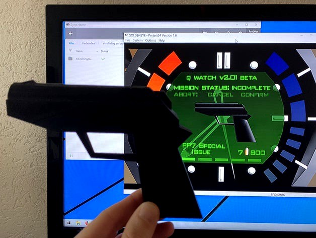 PP7 - GoldenEye N64 3d model