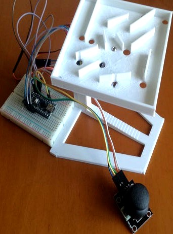 Arduino Marble Maze 3d model