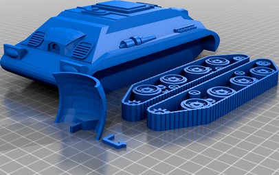 Radar Panzer/ Radar tank 3d model
