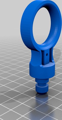 Chevrolet LS1 Oil Dipstick (head) - Corvette 3d model