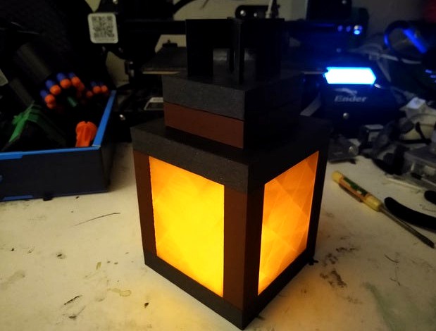Minecraft Lantern 3d model