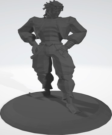 Jojo's Bizarre Adventure - Dio 3d model