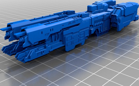 UNSC GORGON 3d model