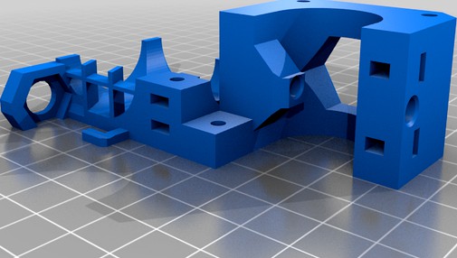 3mm Prusa mk2 remake 3d model