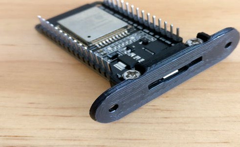 DOIT ESP32 DevKit V1 panel mount 3d model