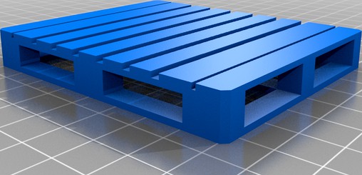 Chep Pallet 1:14 3d model
