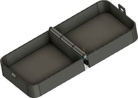 Parametric Hinged Box 3d model