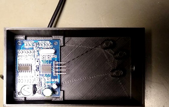 Case for SR04T ultrasonic sensor 3d model