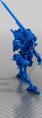 Titanfall Ronin Prime Model 3d