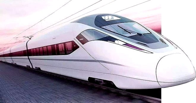 high-speed railway CRH3C CRH380A CRH380B 3d model