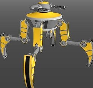 Weird Alien Monster Thing 3d model