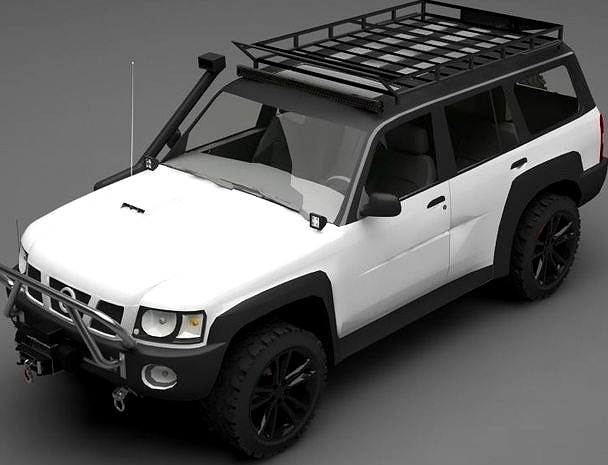 Nissan Patrol 3d model