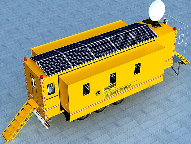 Camping car 3d model