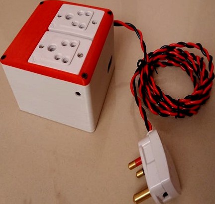 Arduino RTC and Relay Case 3d model