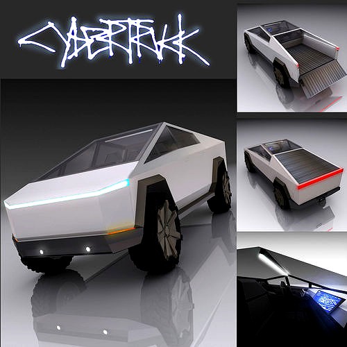 Tesla Cybertruck 3d model