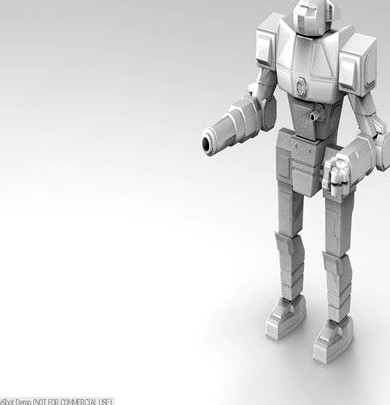 Battletech Clint 3d model