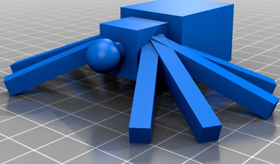 MineCraft Spider 3d model