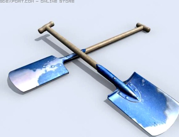 Download free Shovel 3D Model