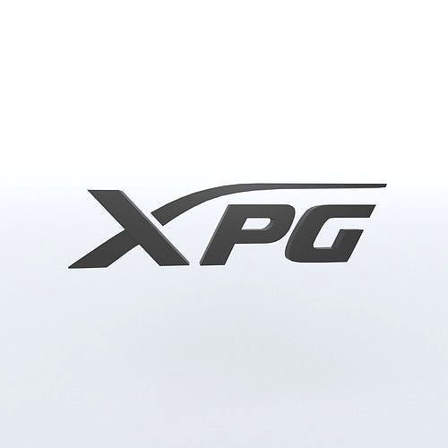 XPG Logo v1 005 3d model