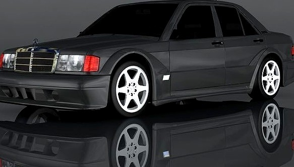 Mercedes-Benz 190E 3d model