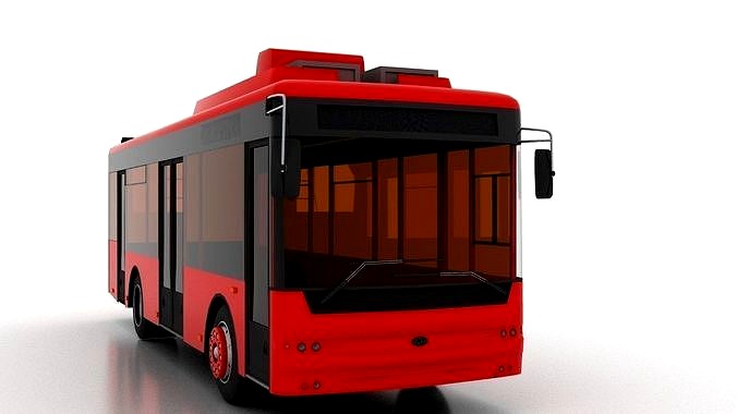 Trolleybus Bogdan T50110 - Low Version 3d model