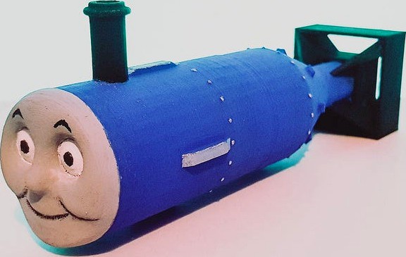 Thomas the Thermonuclear Bomb 3d model