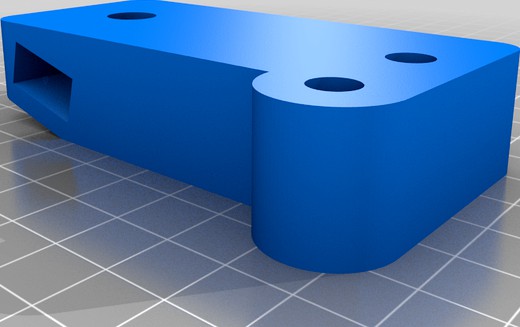 Creality CR Series Rear Z Brace 3d model