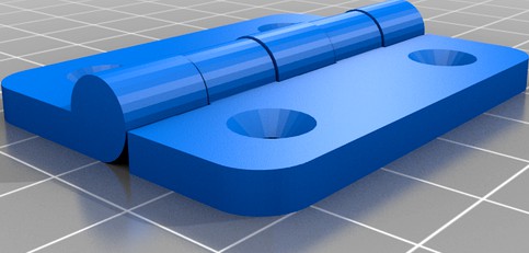 Print-in-place Hinge 3d model