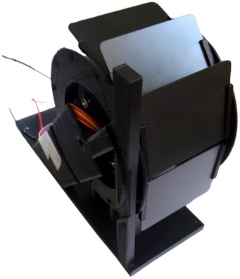 Split Flap Display Module V4 3d model