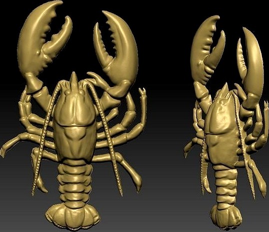 lobster | 3D model