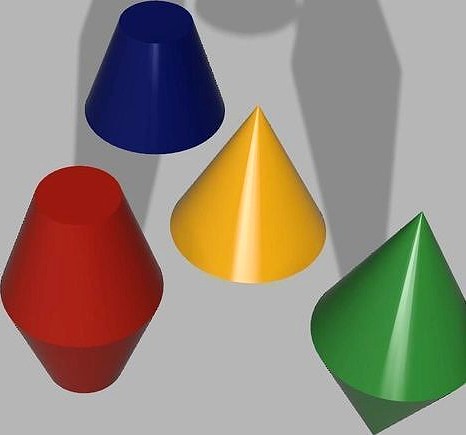 Cones | 3D model
