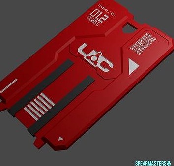 DOOM Eternal KeyCard key 3d print | 3D model