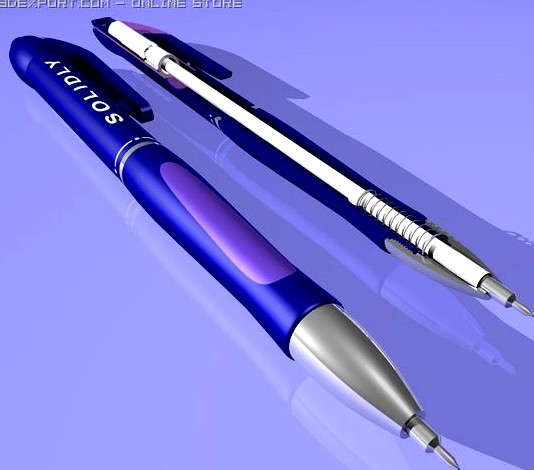 Stylus 3D Model