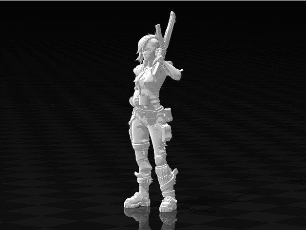 Lorelei - Borderlands 3 3d model