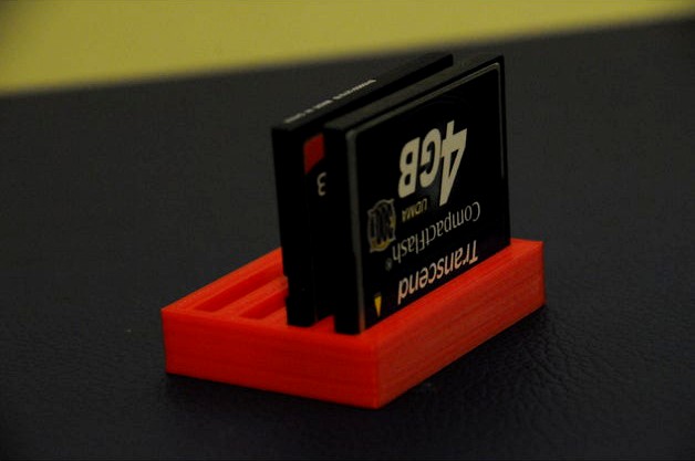 CF Card Holder 3d model