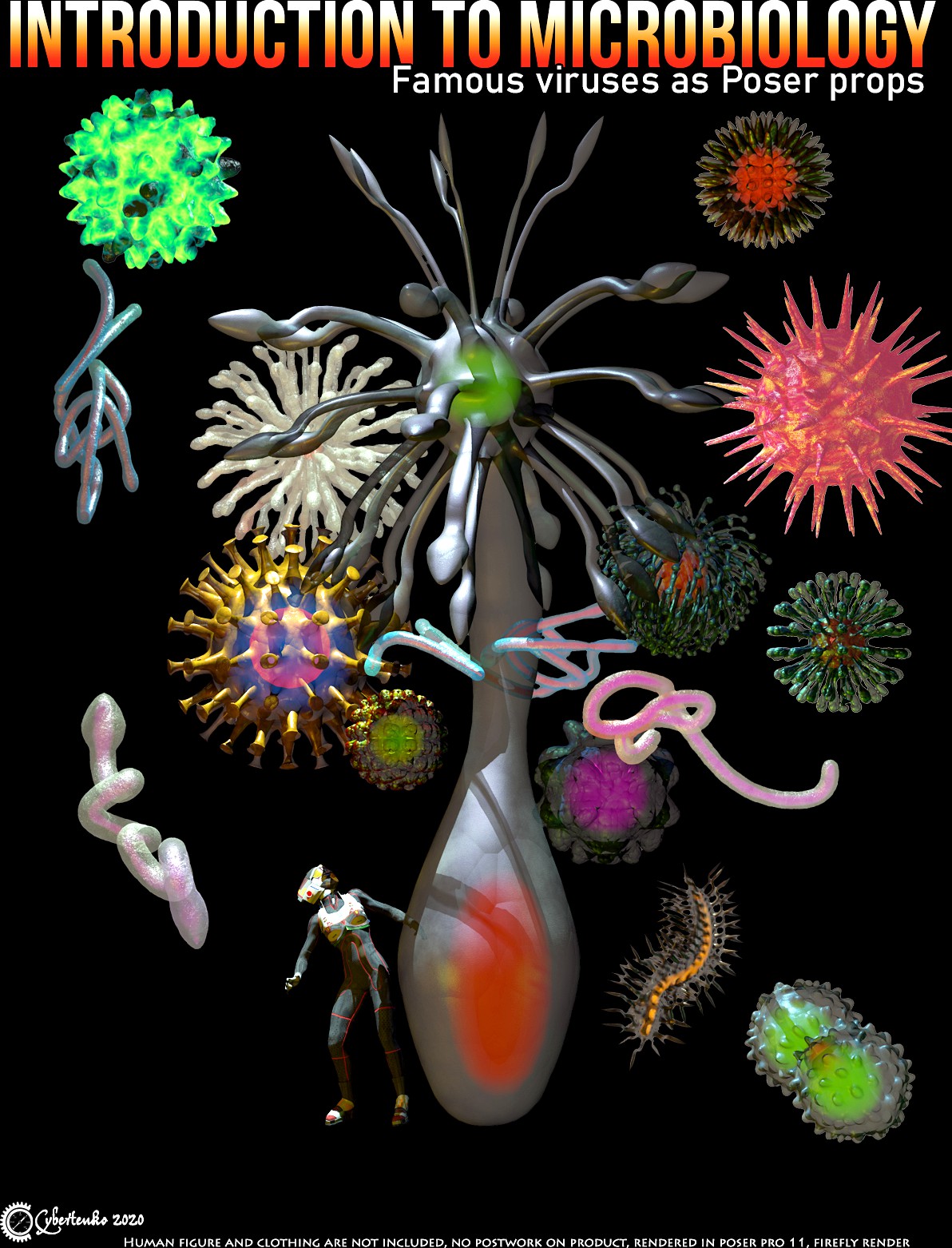 Introduction to Microbiology 3d model