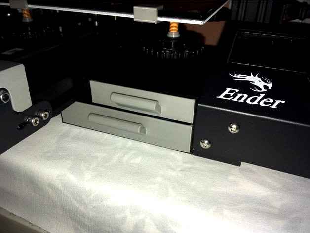 Drawers - Ender 3 Pro 3d model