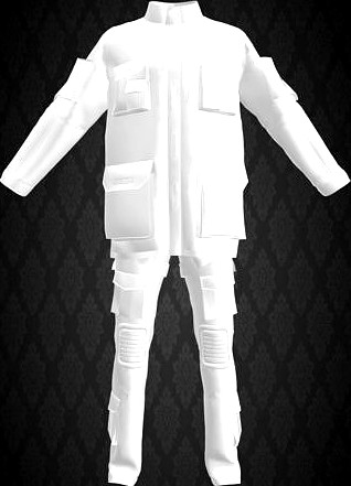 Military Outfit 3d model