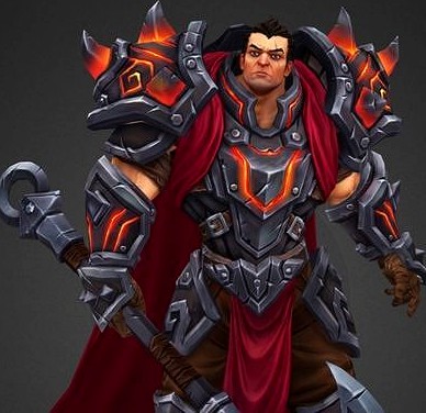 Darius Statue - League of Legends 3d model