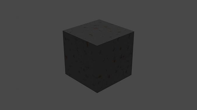 Test metal texture example with bump tes 3d model