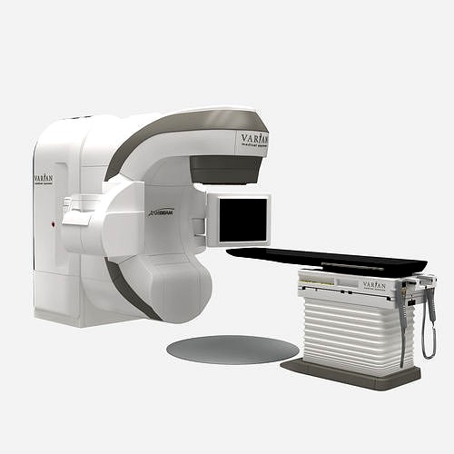 Varian Truebeam Linear Accelerator Radiotherapy system 3d model