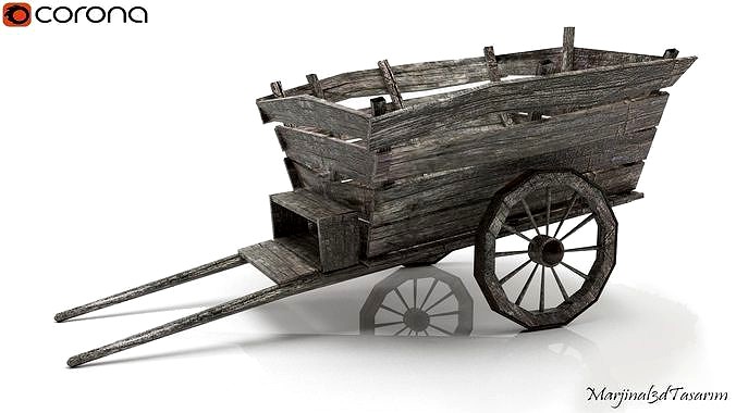 medieval Car 3d model