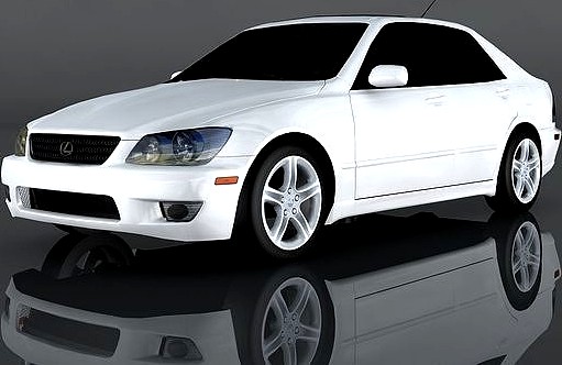 Lexus IS300 3d model